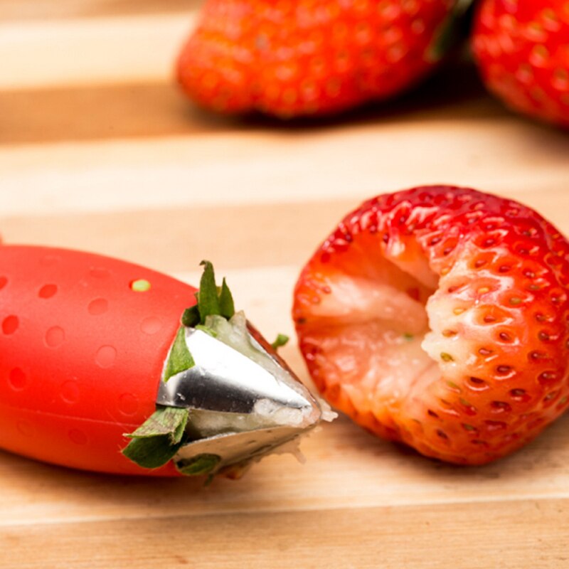 1Pc Stainless Steel Strawberry Stem Remover Tool S... – Vicedeal