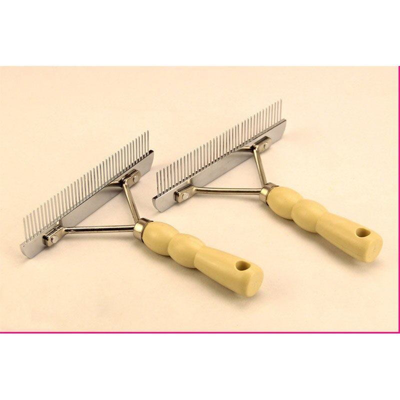 Pet Comb Extra-Large Rake Comb Grooming Brush Desh... – Grandado