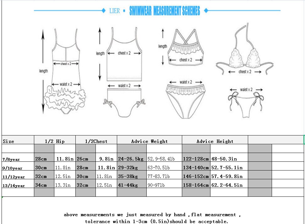 Teen Girls Swimsuits Two Pieces Bathing Suits For Grandado