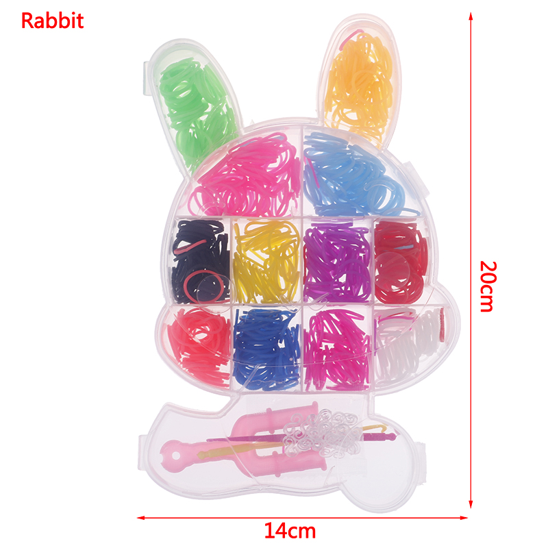 600pcs Colorful Rubber Loom Bands Weave Elastic Ma... – Grandado