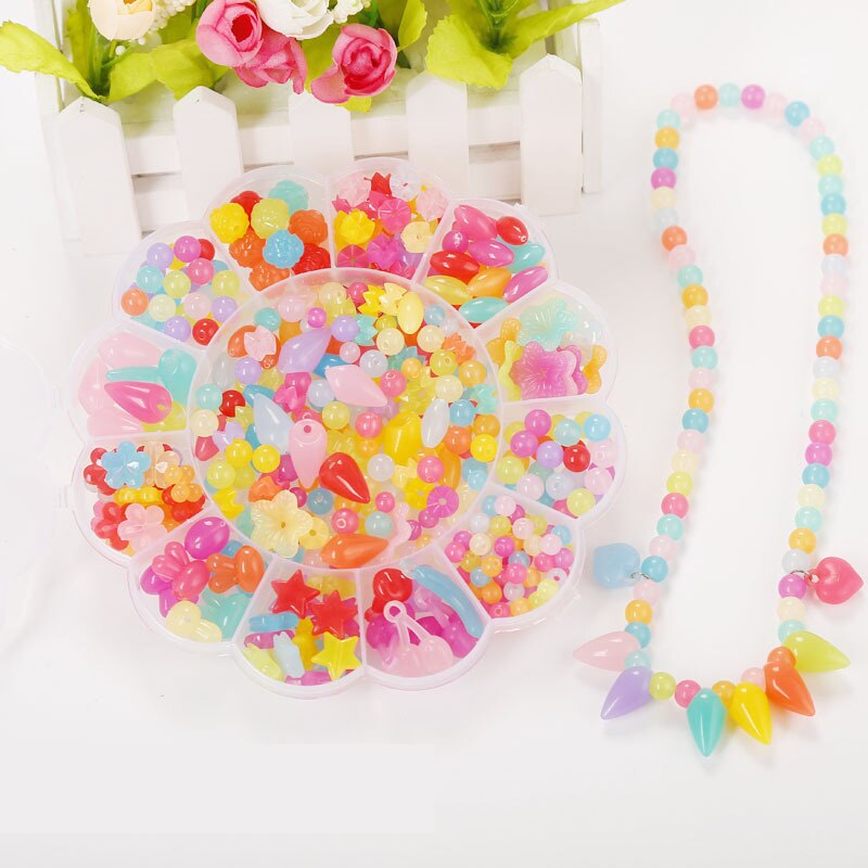 Children's Educational Beaded Toy DIY Handmade... – Vicedeal