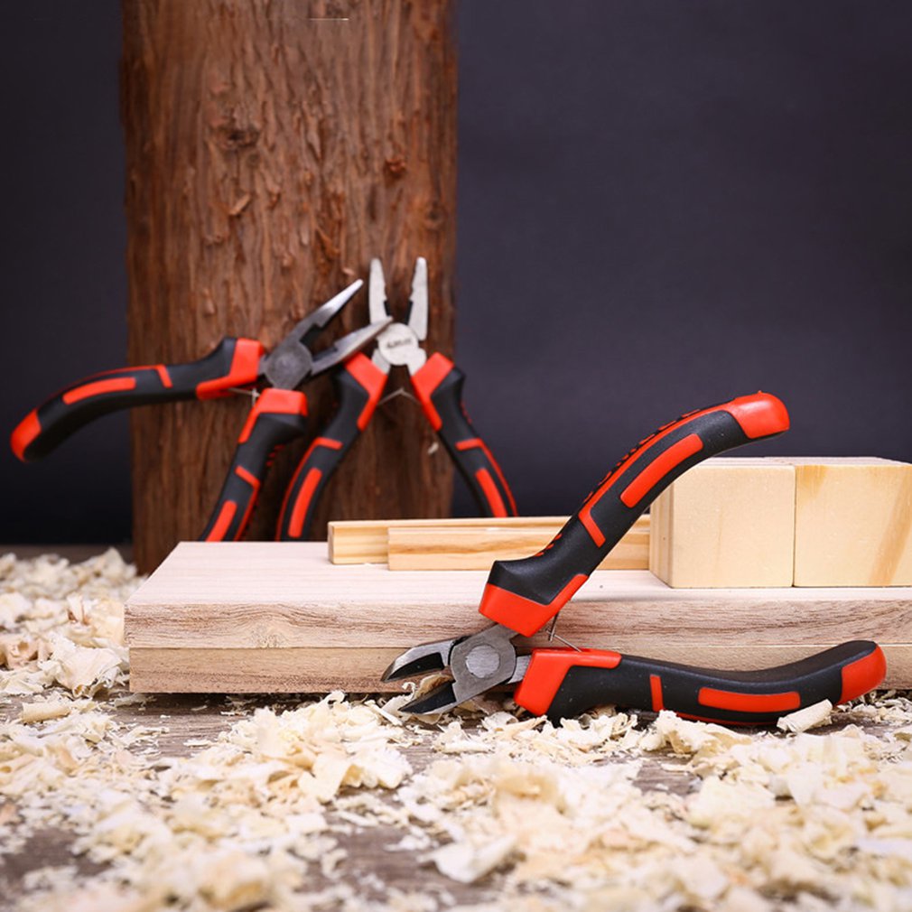 Mini Pliers 3 Piece Set Handle Mini Pliers DIY Pli... – Grandado