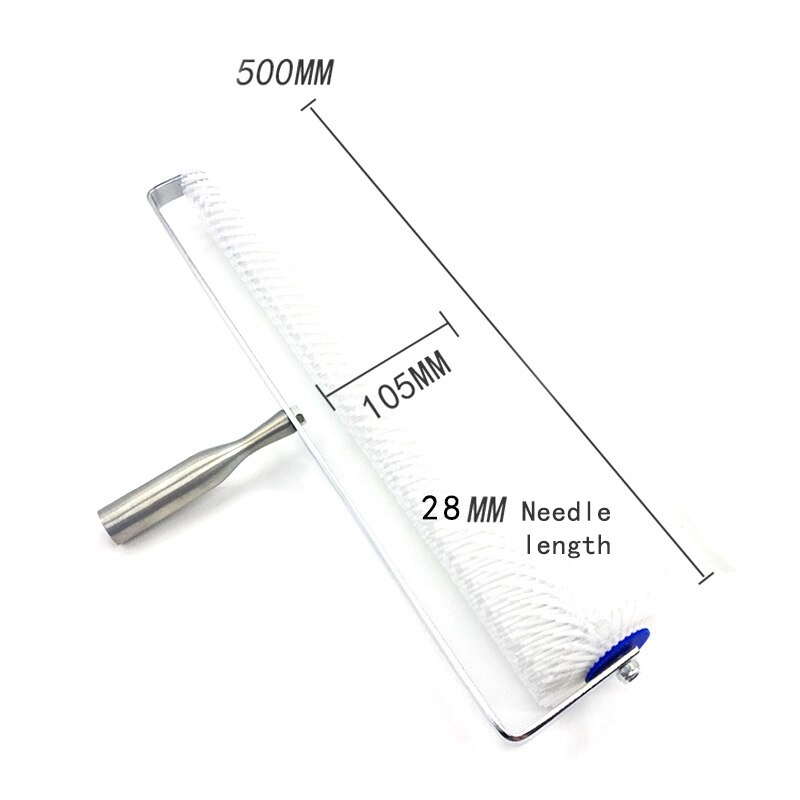 Diy 20 Inch 28Mm Spiked Aeration Floor Roller Hand... – Grandado