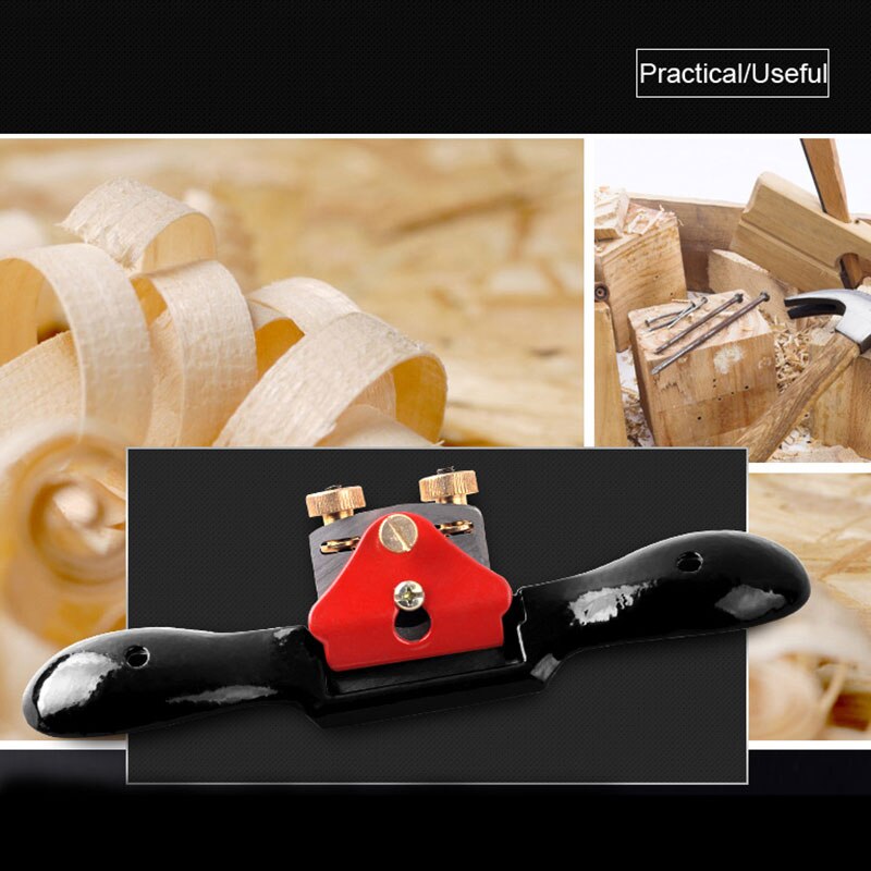 Adjustable Hand Planer with Flat Base and Metal Bl... – Grandado