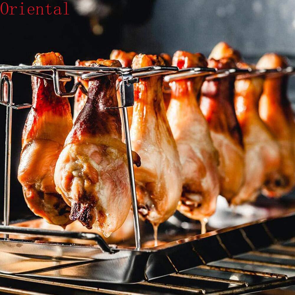 Chicken Wing Leg Rack For Grill Smoker Oven Stainl... – Vicedeal