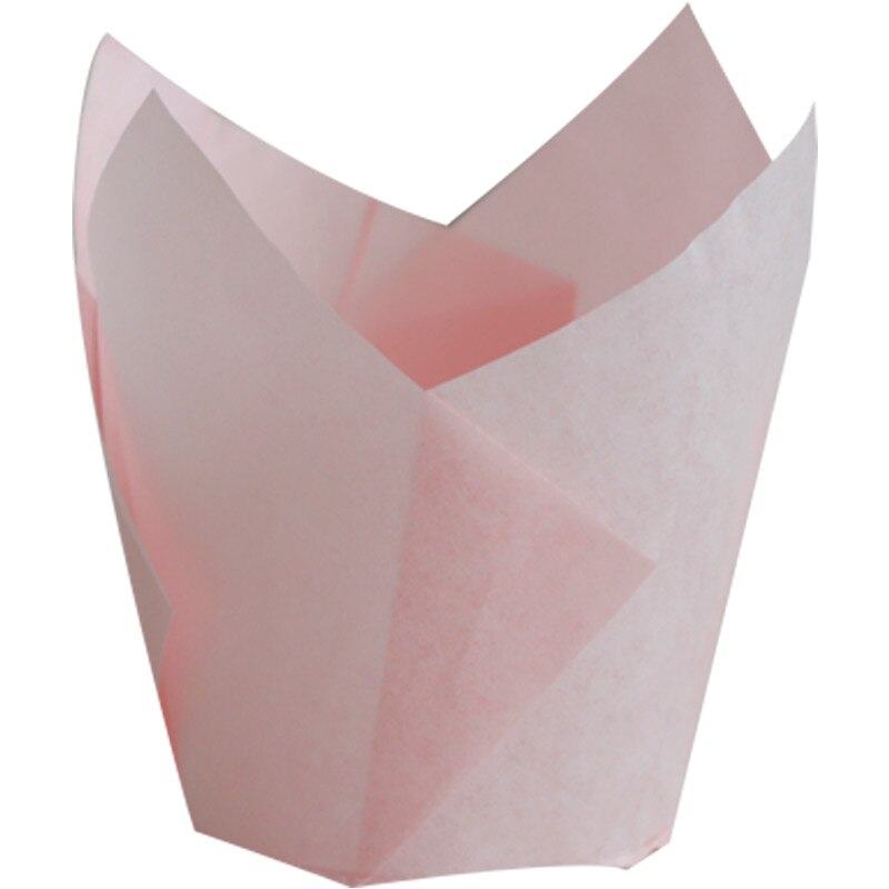 50pcs Premium Tulip Muffin Cases Cake Wraps Grease... – Grandado