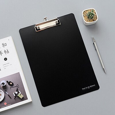 1pc søte pp liten fersk utklippstavle a4 hvit sva... – Grandado