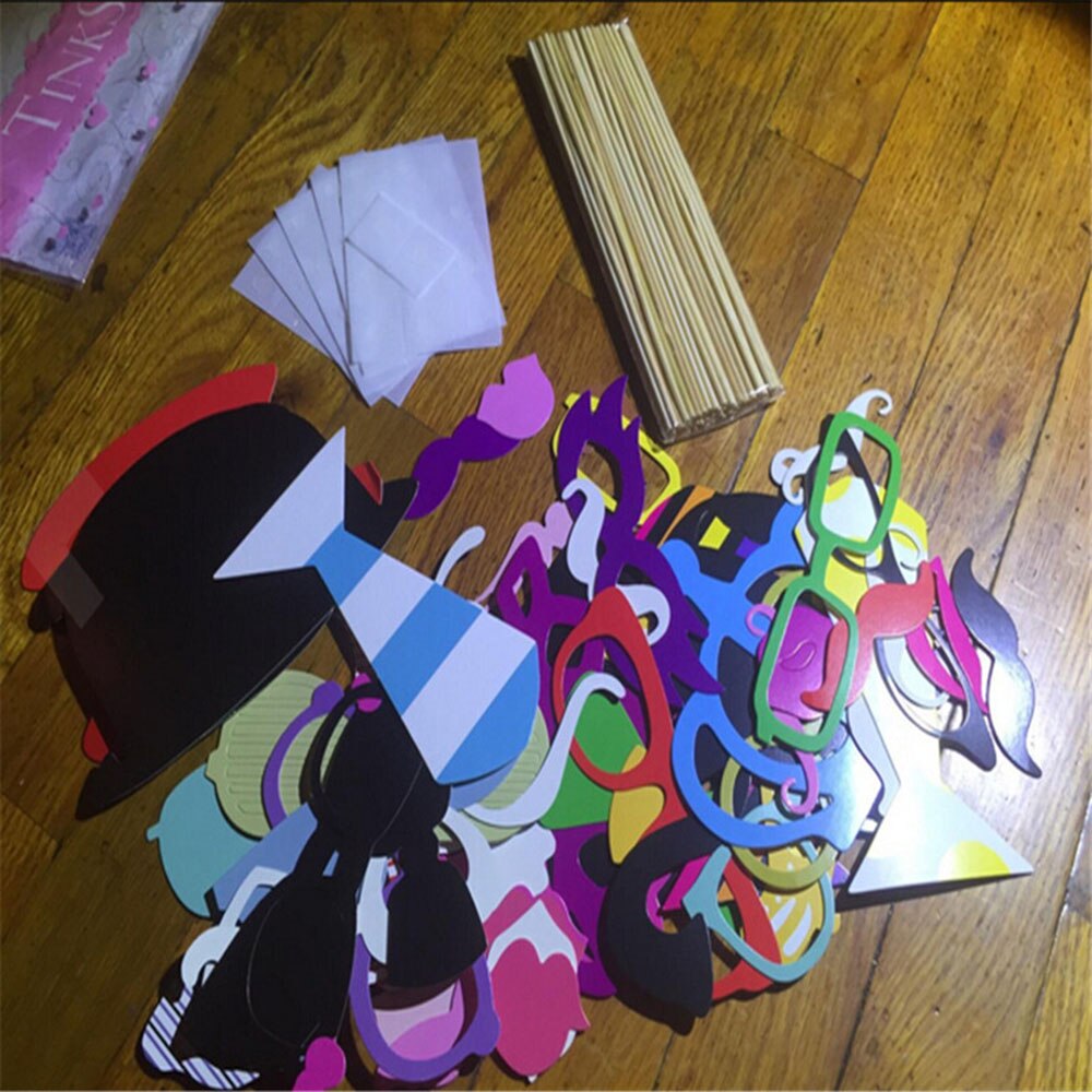 58 pcs/lot Photo Booth Props Photobooth For Weddin... – Grandado