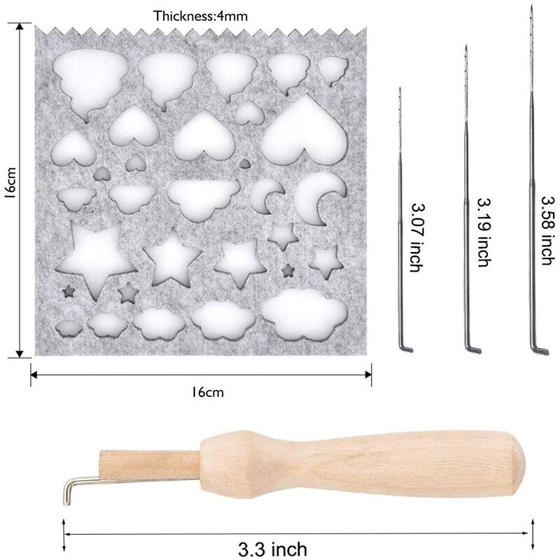 LMDZ Wool Felting Needles Wool Felt Mold Needle Fe... – Grandado