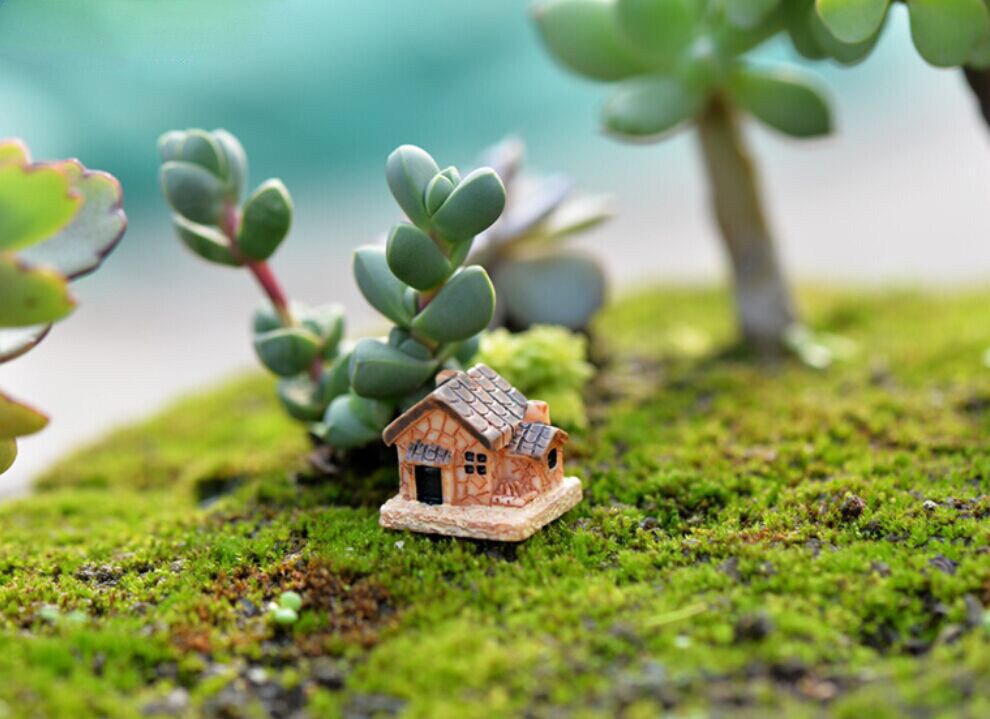 Mini Small House Cottages DIY Toys Crafts Figure M... – Vicedeal