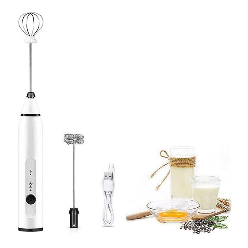 3 Speed Portable Handheld Mixer Milk Frother Egg B... – Grandado