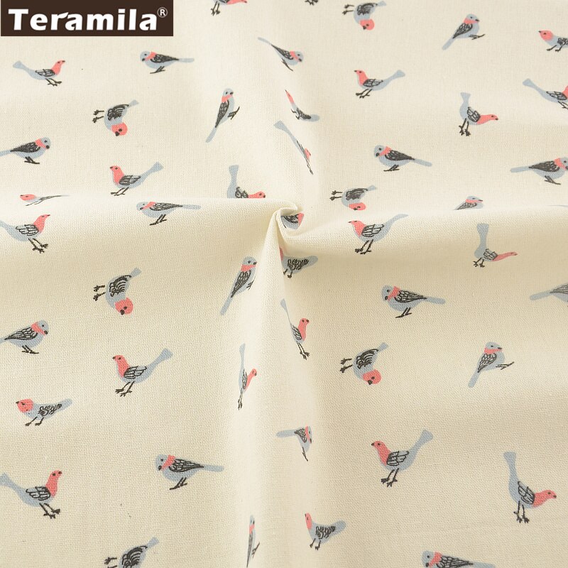 Home Textile Cartoon Birds Cotton Sewing Material ... – Vicedeal