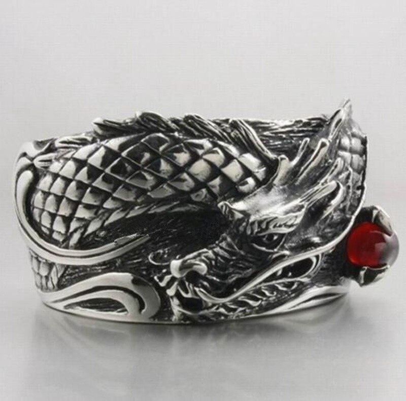 Classic Punk Rock Open Dragon Armband Voor Mannen ... – Grandado