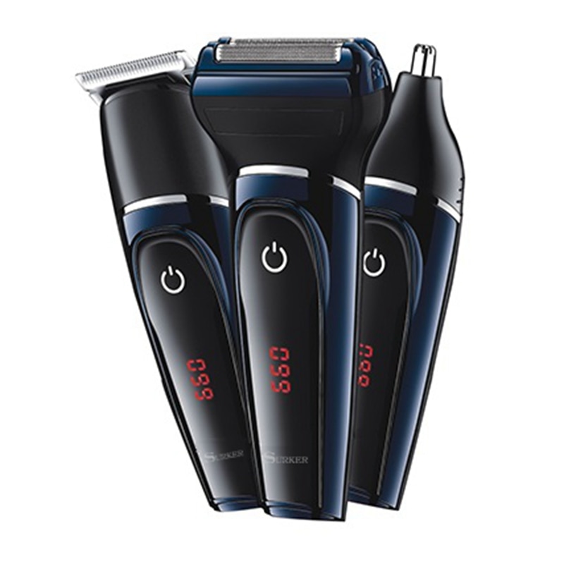 Multifunktionell elektrisk rakapparat för män ladd... – Grandado