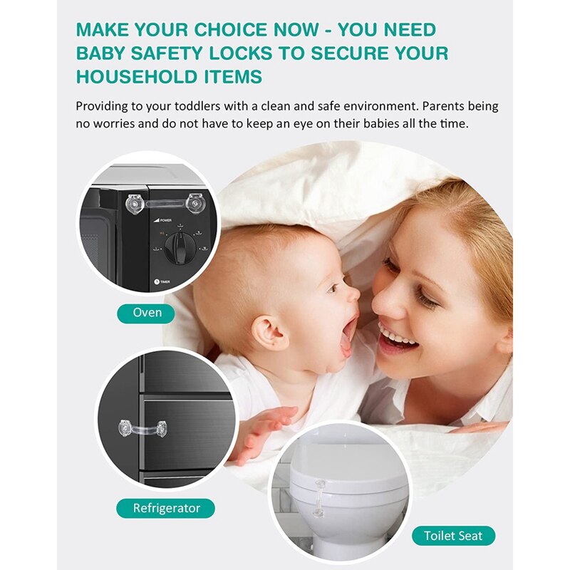 Cabinet Locks For Babies, Baby Proofing Safety Loc... – Vicedeal