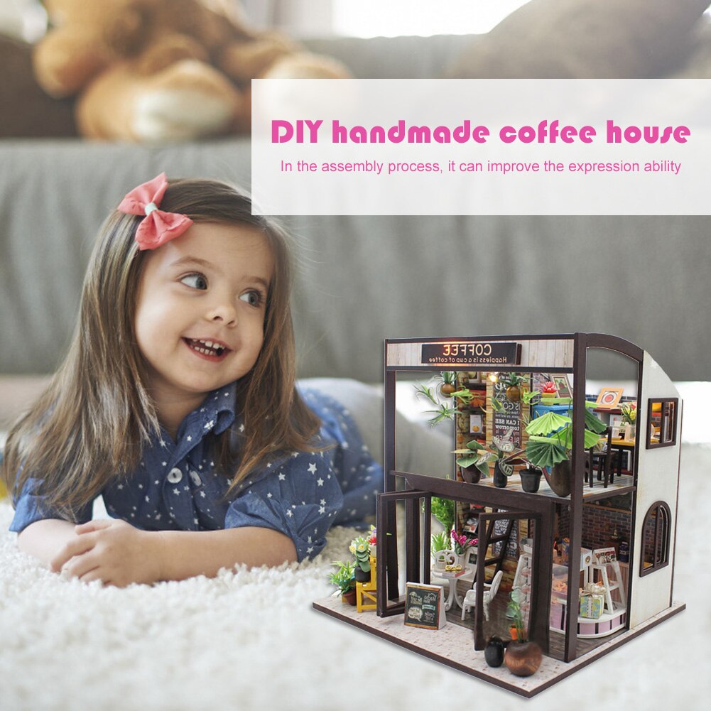 Bricolage maison de poupée Miniature maison de pou... – Grandado