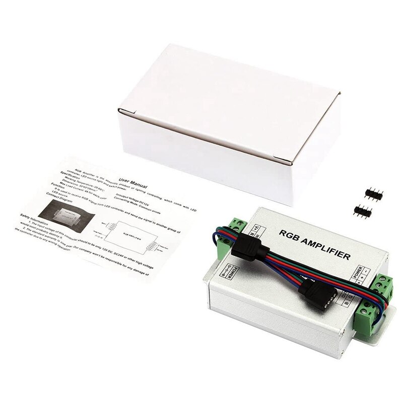 DC 12V To 24V 12A LED Strip Lights 3 Channels RGB ... – Grandado