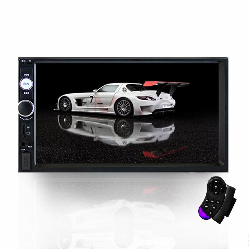 Auto Radio MP5 Speler 2Din 7023B Spiegel Link Blue... – Grandado