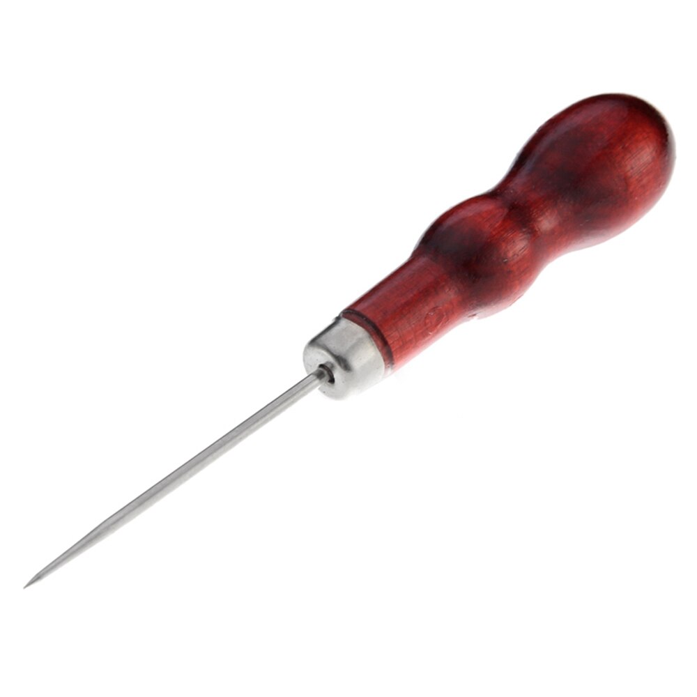 5PCS Useful Leather Wood Handle Awl Hole Hook Tool... – Vicedeal