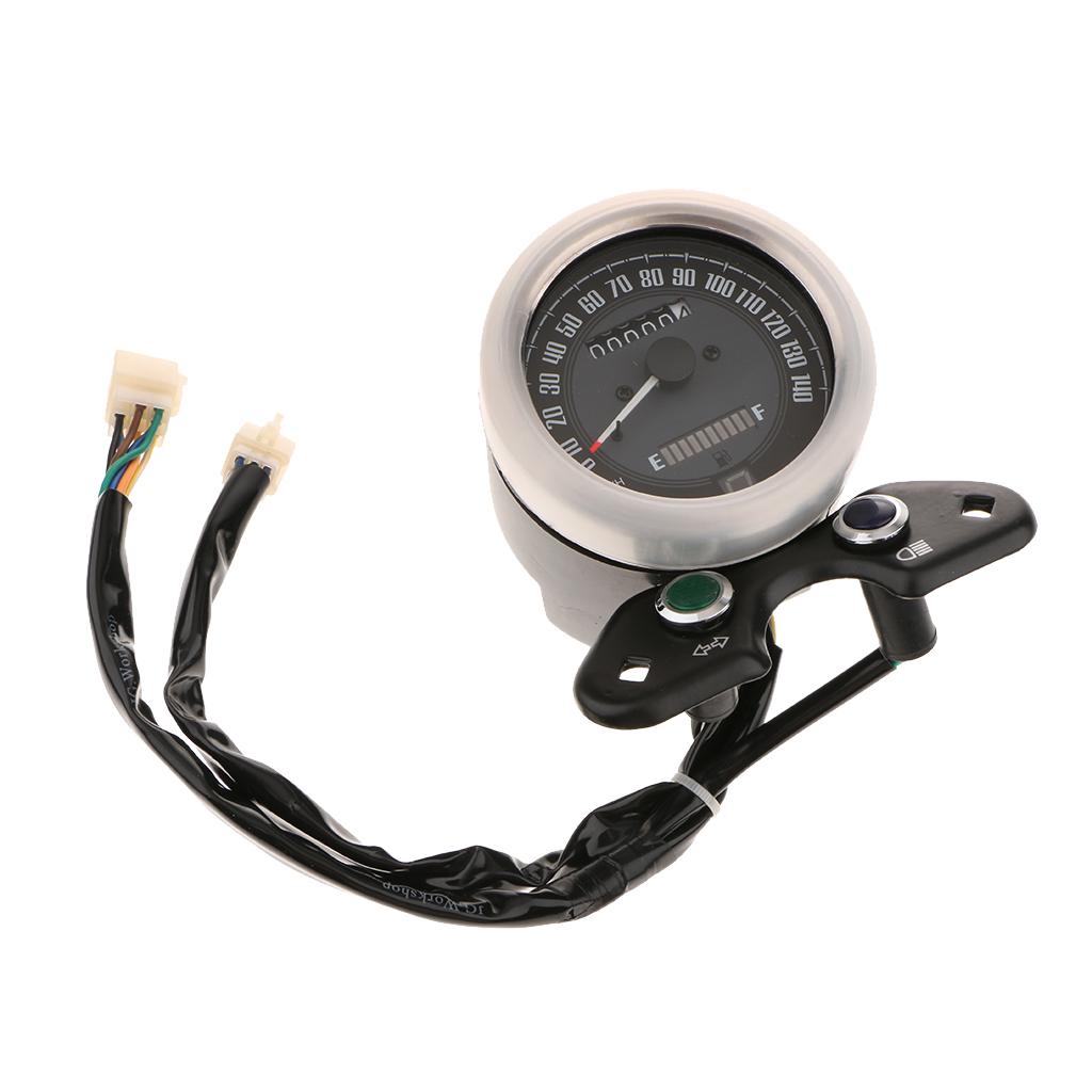 Motorcycle Digital Odometer Speedometer Tachometer... – Vicedeal