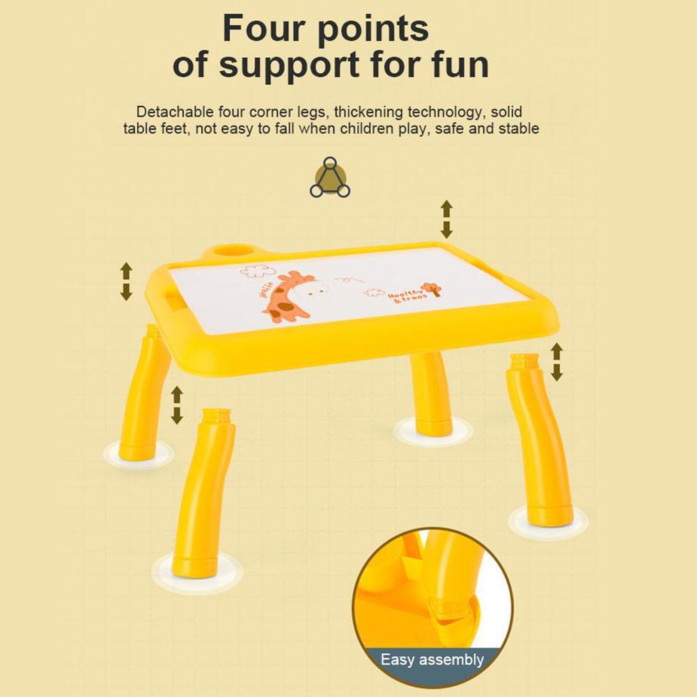 Children Led Projector Painting Art Drawing Table ... – Grandado