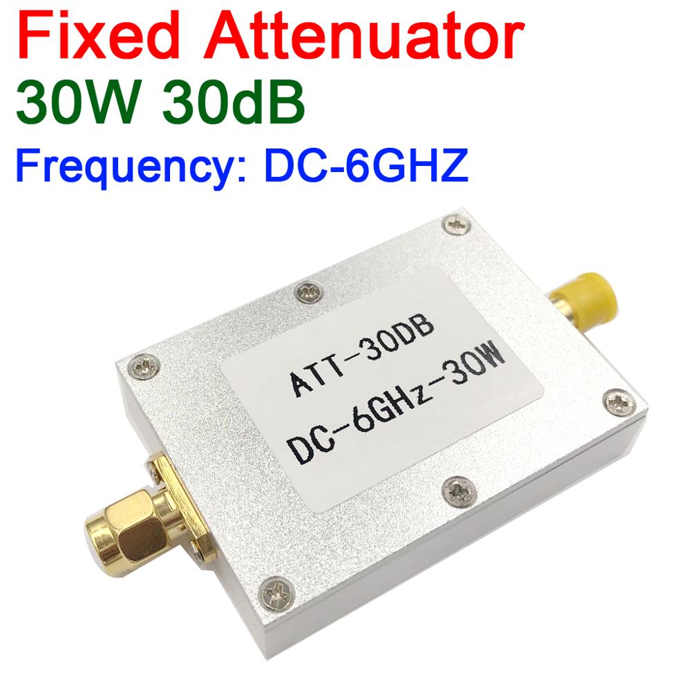 30W 30dB DC-6000Mhz Fixed attenuator RF attenuator... – Grandado