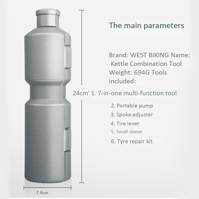 Bike Repair Kit Water Bottle Shape Bicycle Repair ... – Grandado