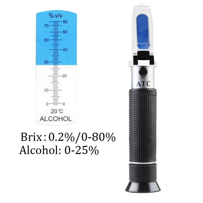 Handheld Alcohol Refractometer Wine Concentration ... – Grandado