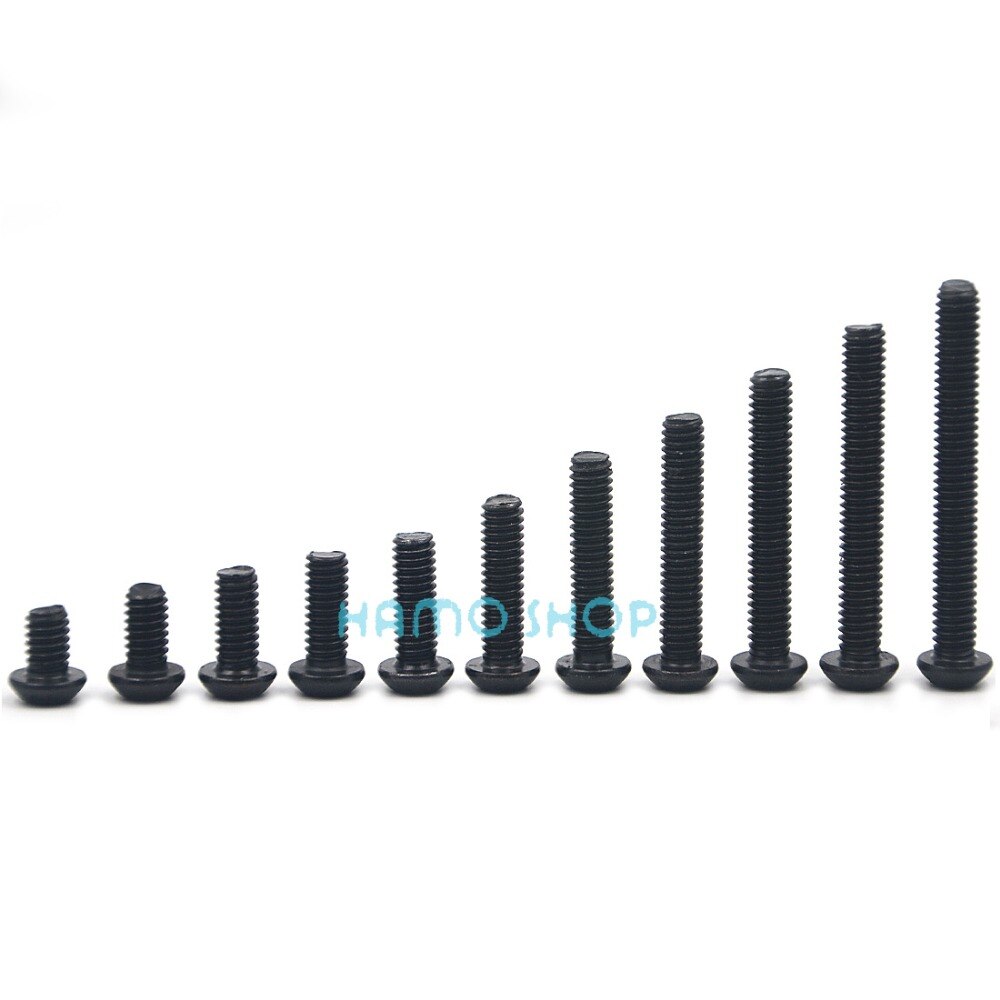 20 stks M6 Draad Metrisch BHCS Black Head Hex Sock... – Vicedeal