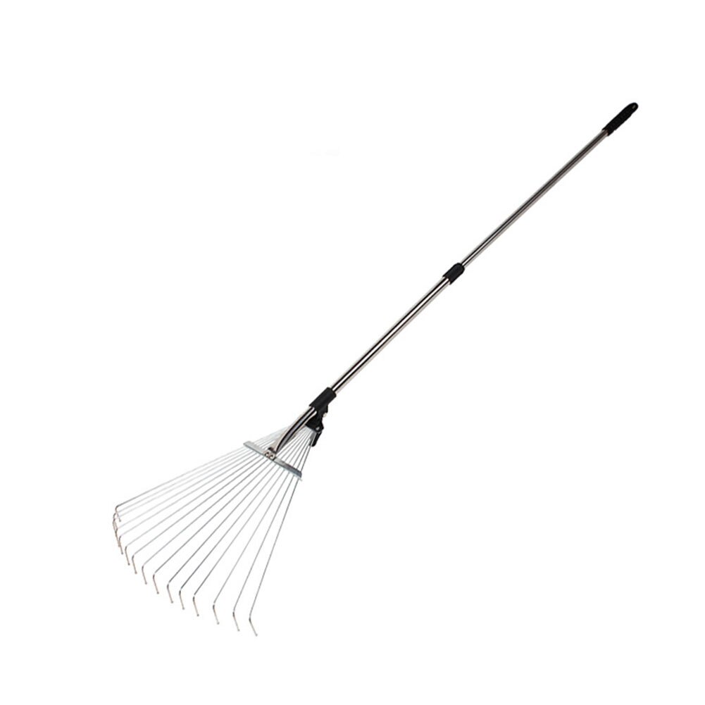 1Pc Rvs Handvat Telescopische Draad Hark Gazon Har... – Vicedeal