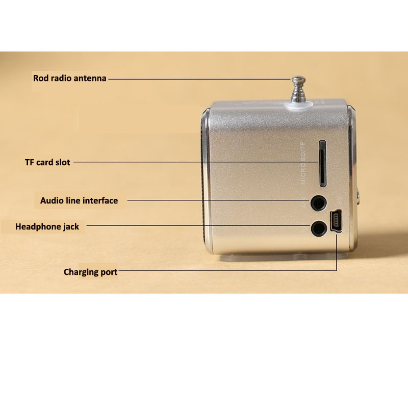 I Key Buy Portable Mini Speakers With Screen LED S... – Grandado