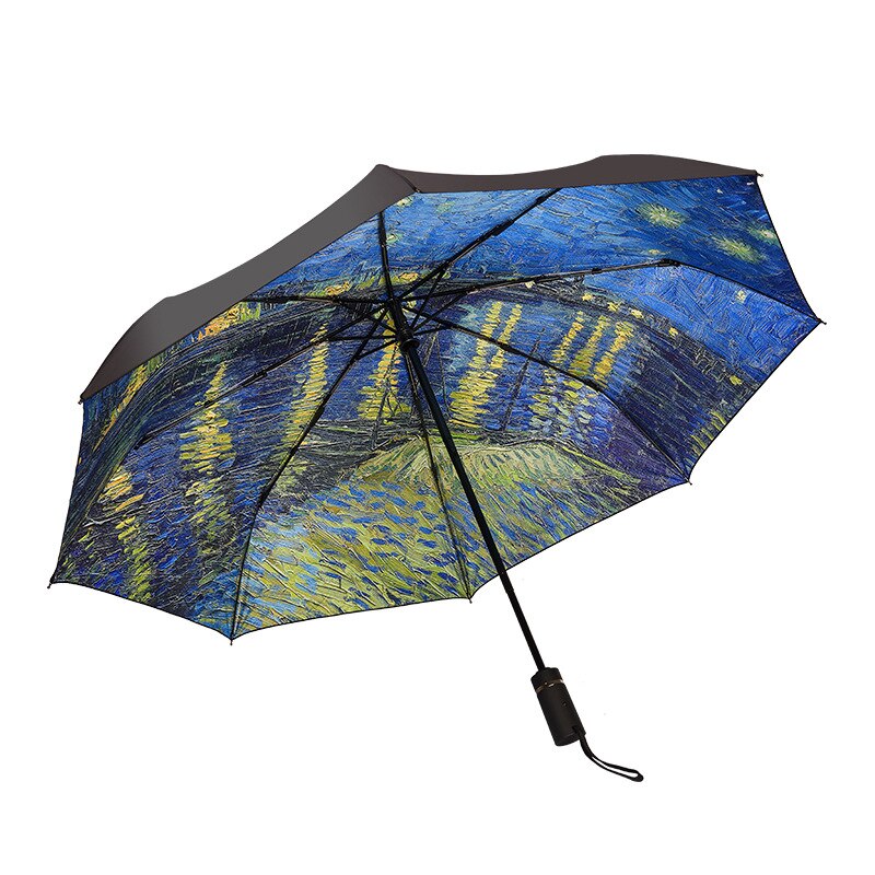 Vincent van gogh pintura a óleo automático 3-fold ... – Vicedeal