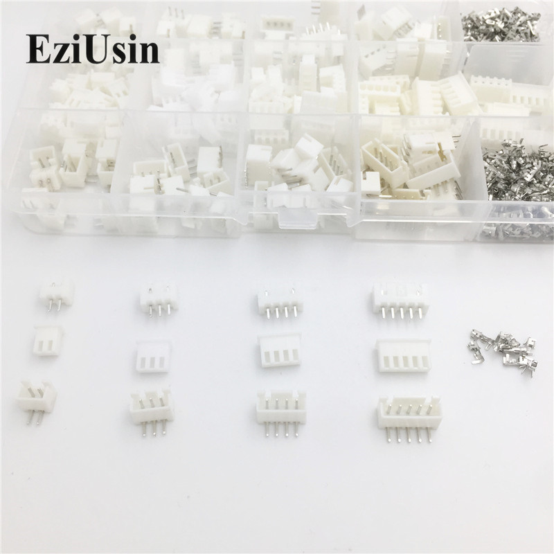 100Sets/Lot Mix Kit JST XH 2.54 2P 3P 4P 5P Connec... – Vicedeal