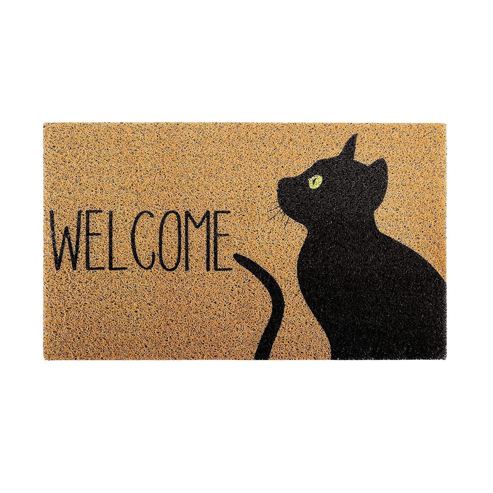 Kat Print Welkom Deurmat Decoratieve Tapijt Voor I... – Grandado