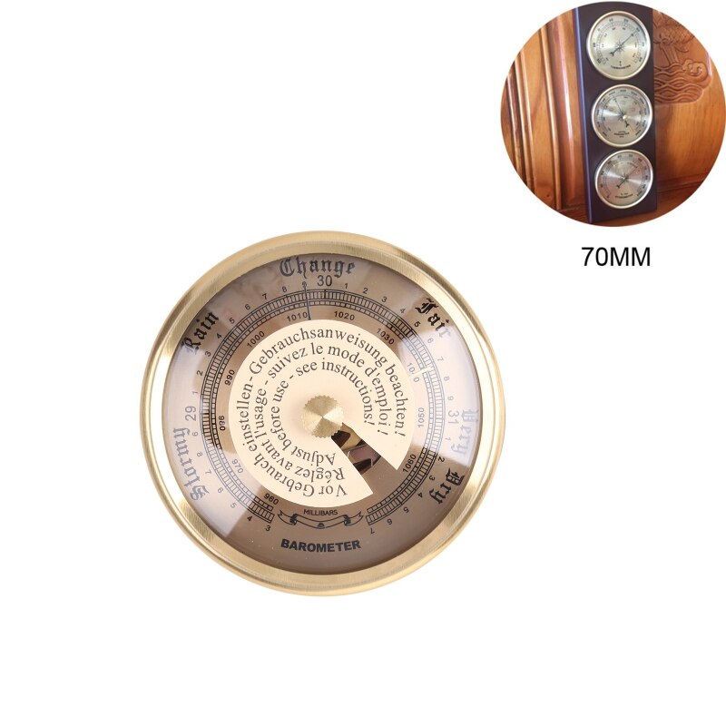 Ronde Di-Al Air Weerstation Luchtdruk Monitoring I... – Grandado