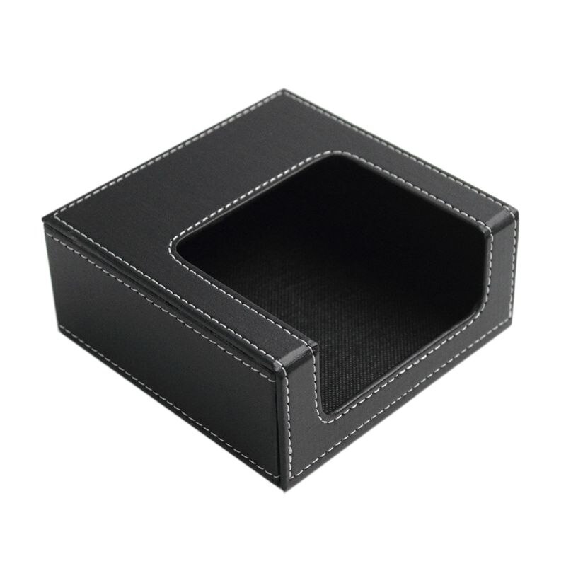 PU Leather Square Cocktail Napkin Holder Paper Ser... – Vicedeal