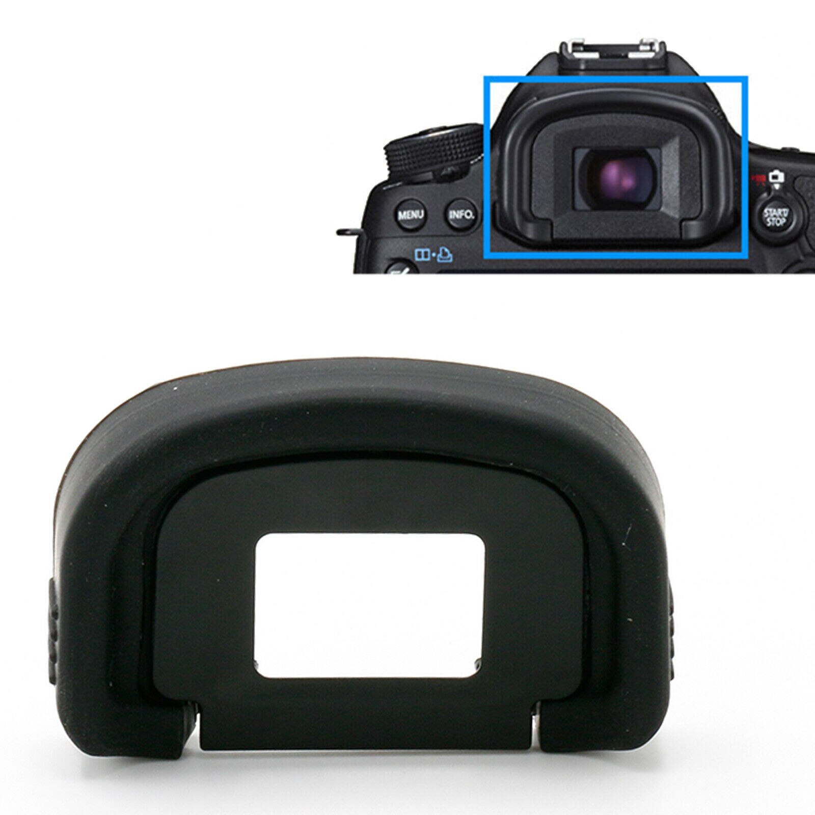 Ocular de goma para EG Canon EOS 1D Mark III IV 1D... – Grandado