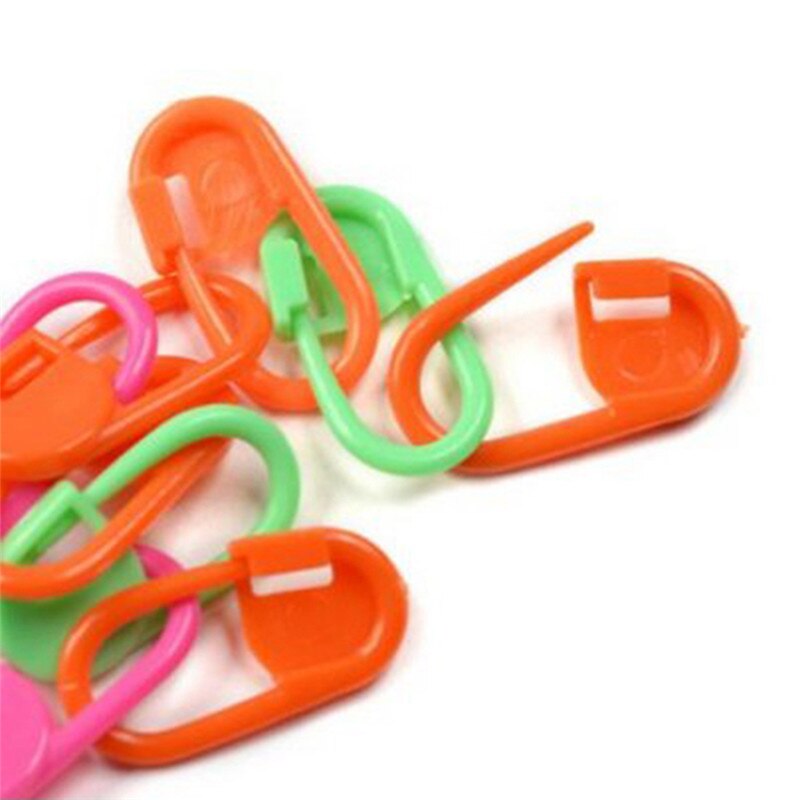 50pcs Locking Stitch Marker Lock Pins Plastic Ring... – Grandado