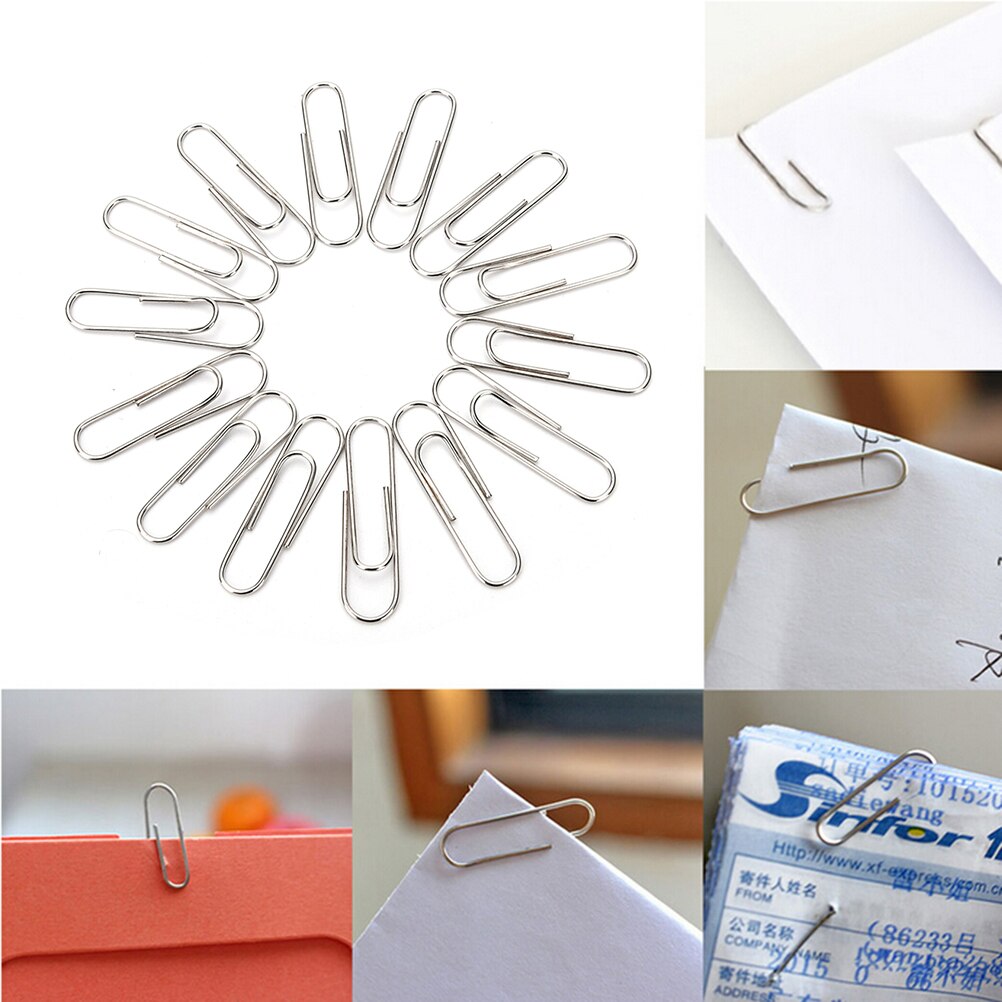 100PCS Mini Paperclips Office Simple Easy Plain Pa... – Grandado