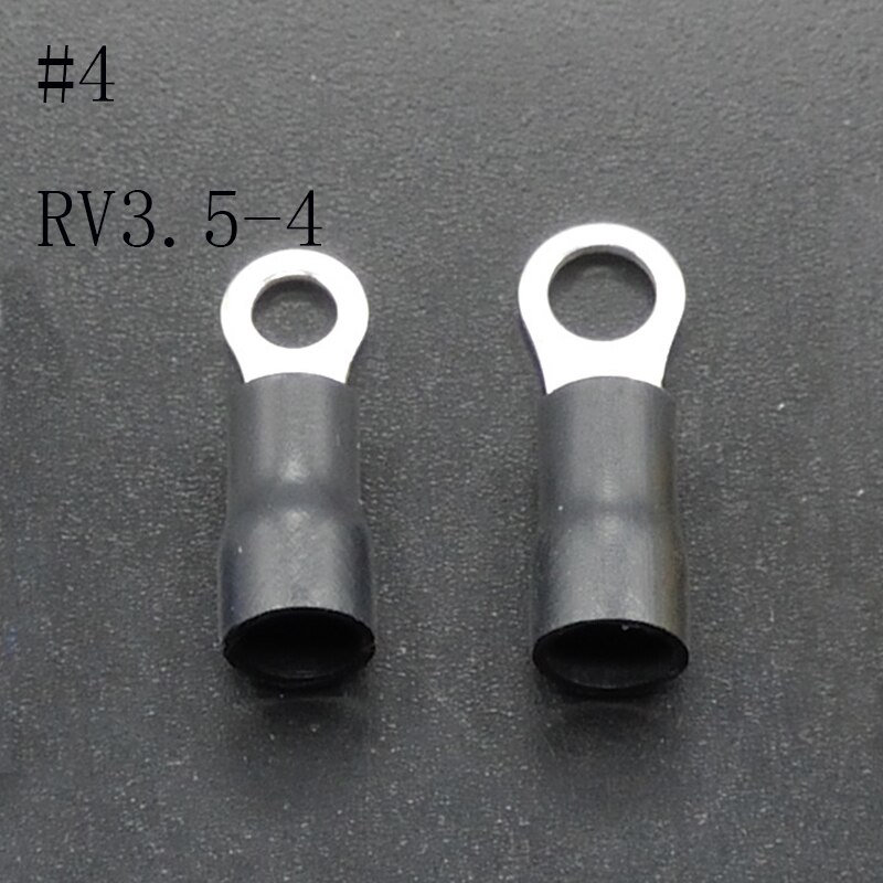 50 PCS 14-12AWG #4 #10 1/4 5/16 3/8 Zoll Schwarz R... – Vicedeal