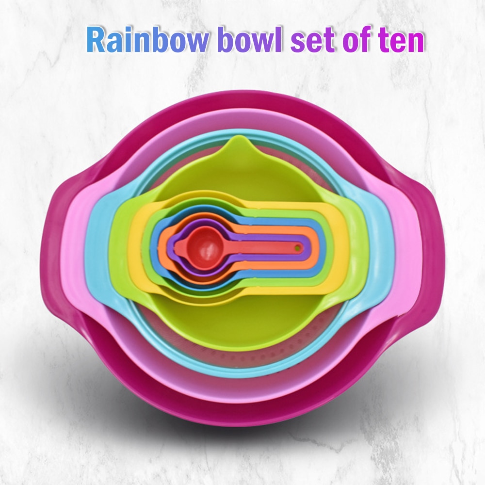 Tazas medidoras de oro rosa de 8-10 Uds., cuchara ... – Grandado