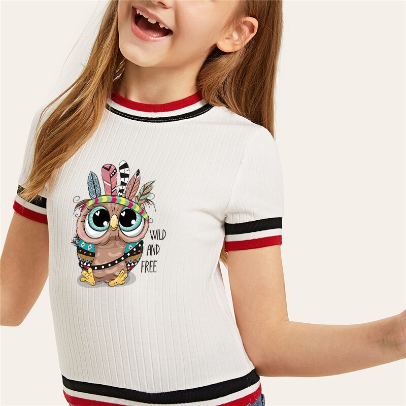 Funny Owl Patches Diy Applique For Girls Clothes H... – Grandado