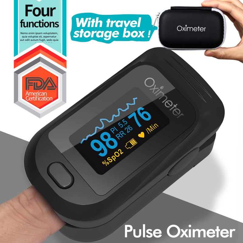 Finger Oximeter Digital Fingertip Pulse Oximeter B... – Grandado