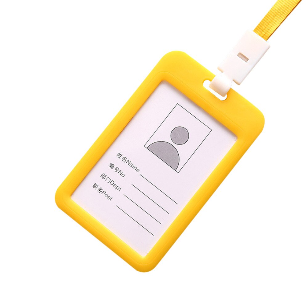 Portable Colorful Employee Plastic ID Card Holder ... – Grandado
