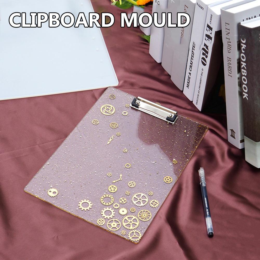 Notebook Cover Resin Mold Diy Hars Klembord Mold E... – Grandado