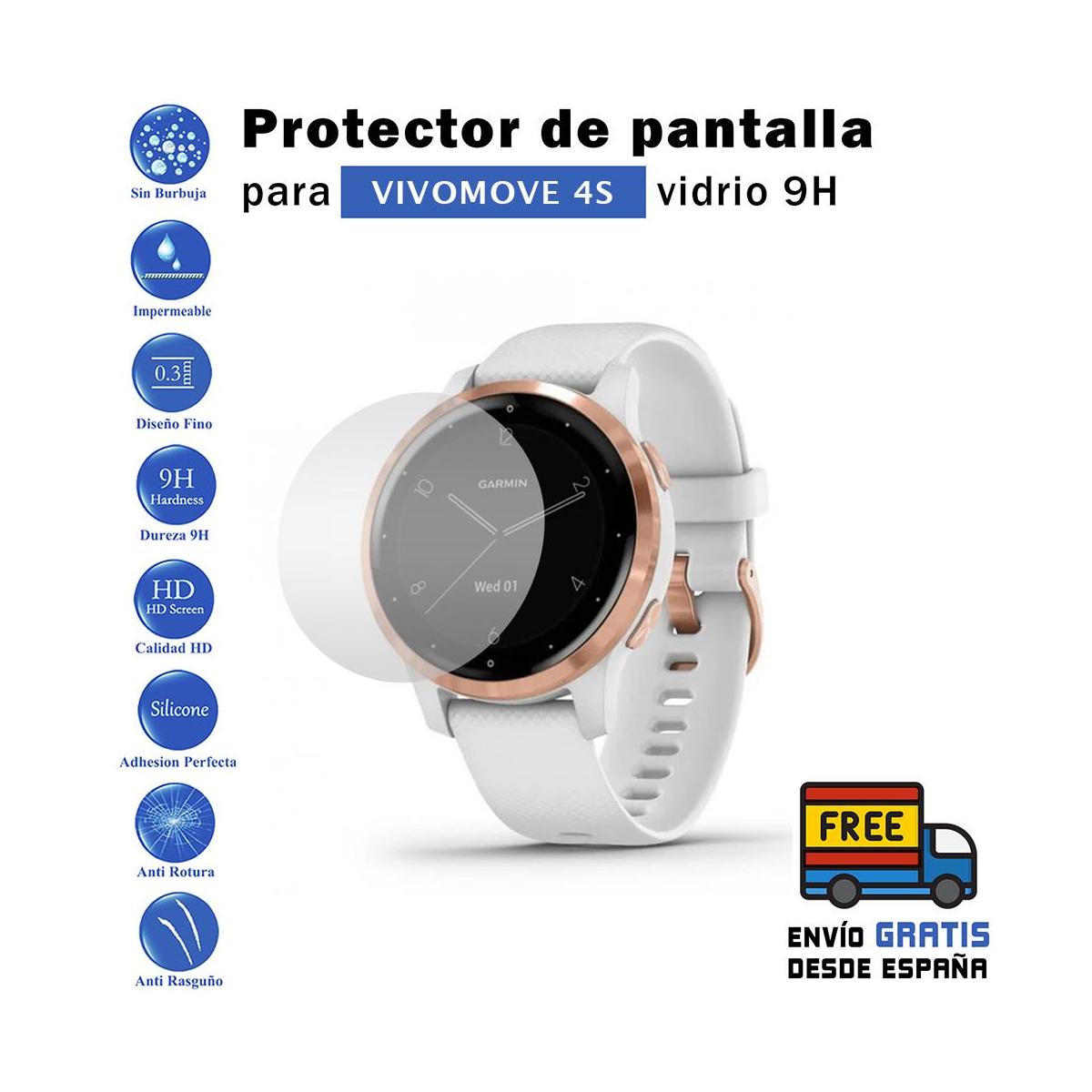 Protector Voor Garmin Vivomove 4S 40Mm. Gehard Gla... – Grandado