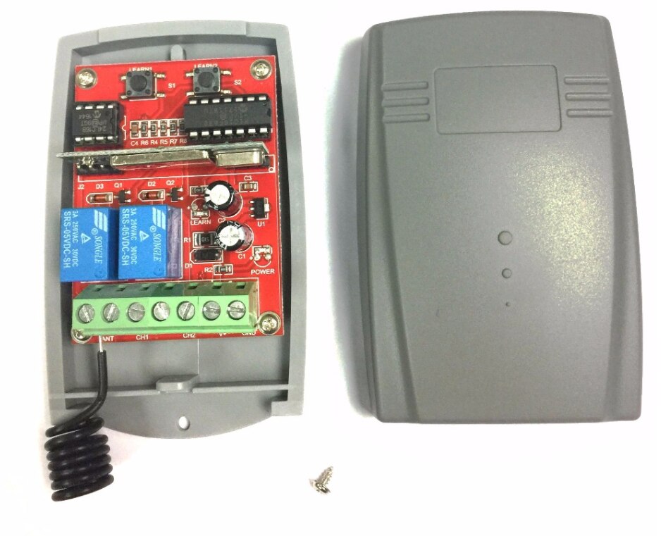 Télécommande Universelle Sans Fil 2 Canaux Code Grandado