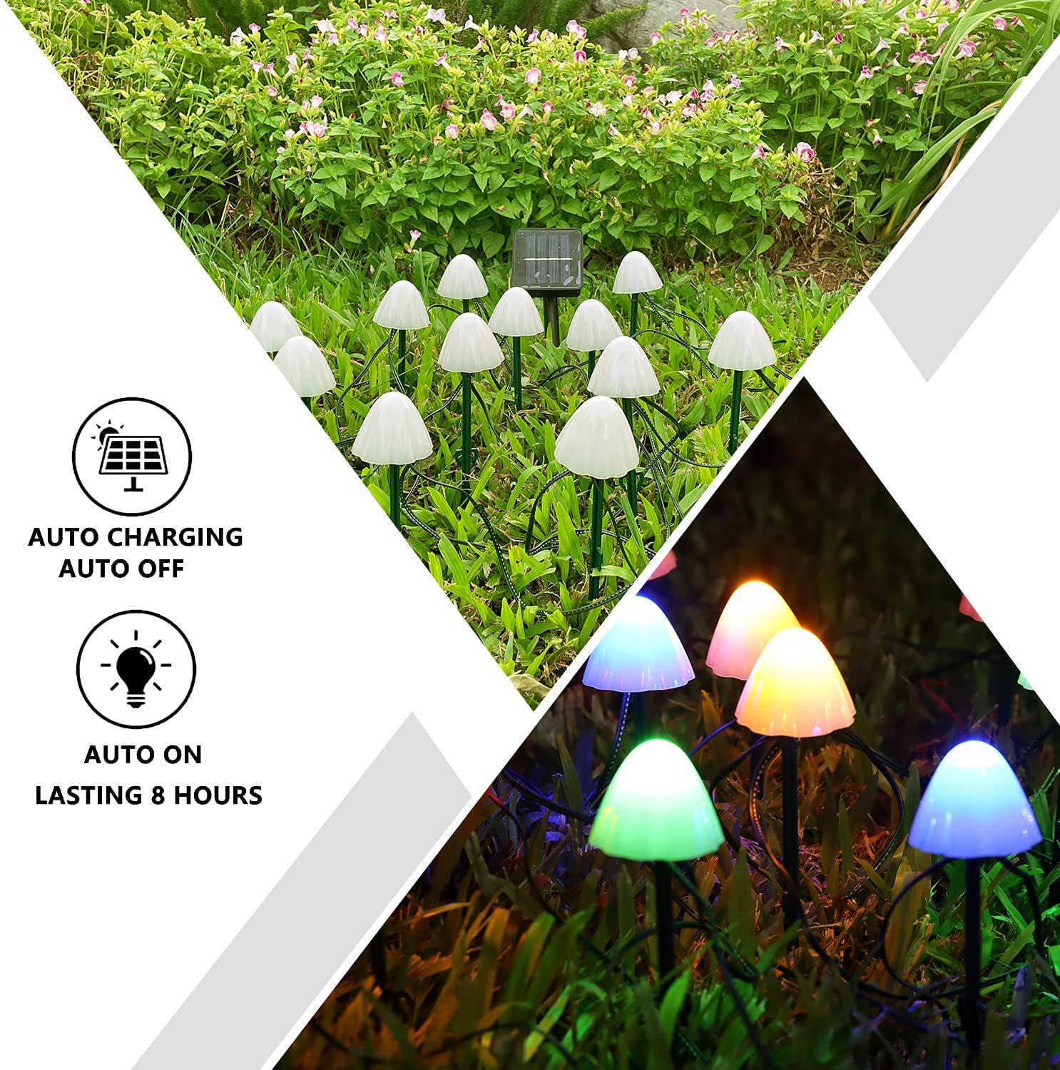 Solar LED Light Outdoor Garden Landscape RGB Solar... – Vicedeal