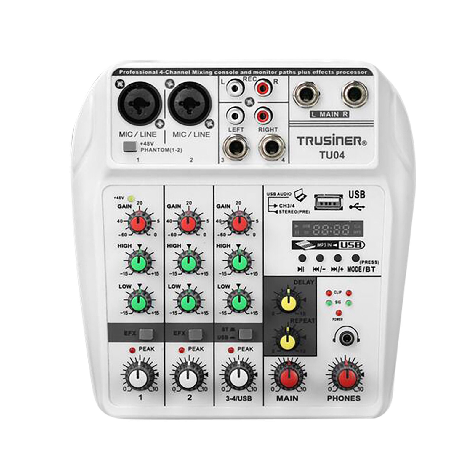 Portable Bluetooth Mini Mixing Console Sound Card ... – Vicedeal