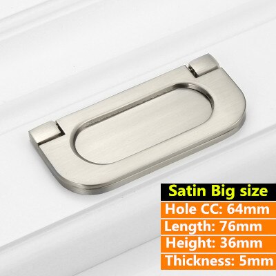 Wonzeal zink legering moderne indbygningsknapper k... – Grandado